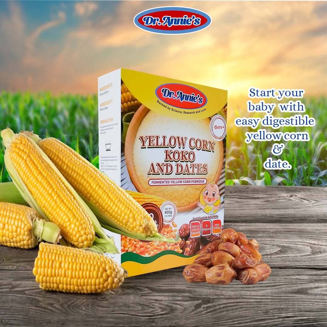 Yellow Corn Koko And Dates (Dr Annie's) 6m+ 400g Price in Ghana ...